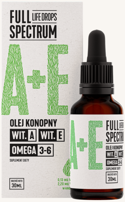 Full Spectrum Witamina A+E krople 30ml | Witaminy \ Witamina A