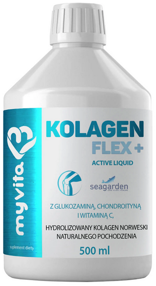 MyVita Kolagen Flex Plus Active płyn 500ml | Suplementy diety \ Układ ...