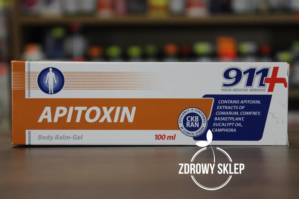 Twins Tek APITOXIN Jad pszczeli balsam do ciała i stawów 911 100ml ...