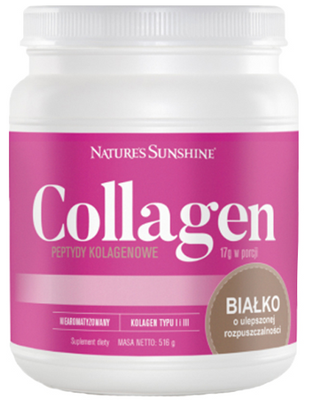 NATURE'S SUNSHINE Collagen Kolagen 516g | Suplementy diety \ Układ ...